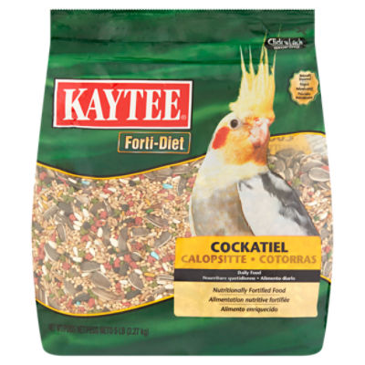 Kaytee Forti Diet Cockatiel Daily Food 5 Lb Shoprite