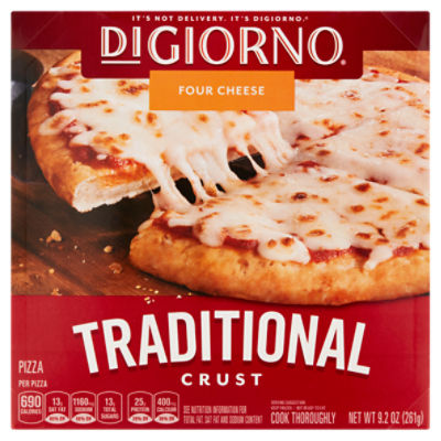 DiGiorno Four Cheese Traditional Crust Pizza, 9.2 oz - The Fresh Grocer