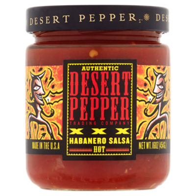 Desert Pepper Trading Company Authentic Hot Habanero Salsa, 16 oz - Fairway