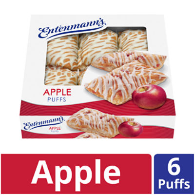 Entenmann's Apple Puffs, 6 count, 1 lb 3 oz - Fairway