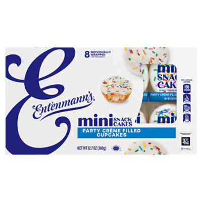 Entenmann's Party Crème Filled, Cupcakes