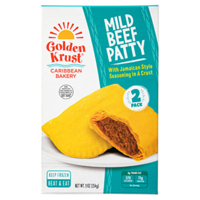 Golden Krust Jamaican Style Mild Beef, Patties