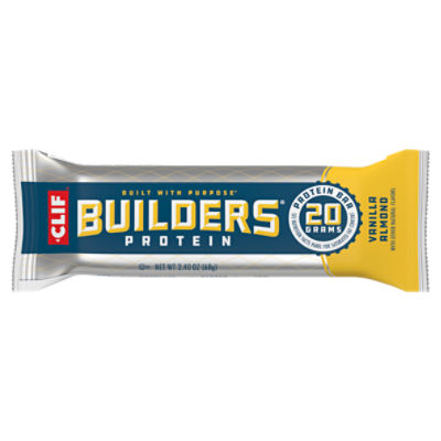 CLIF® Builders® Protein Vanilla Almond Protein Bar 2.4 oz. Wrapper