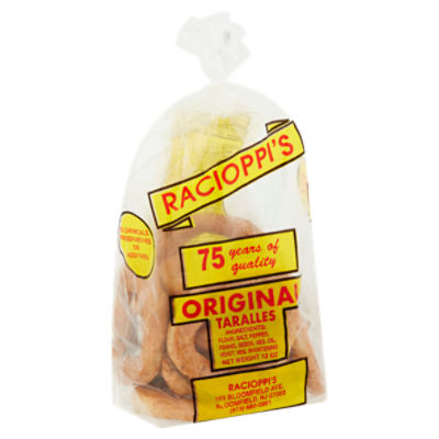 Racioppi's Original Taralles, 12 oz