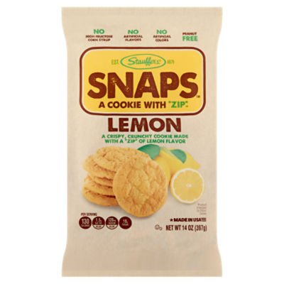 Stauffer's Snaps Lemon Cookies, 14 oz - Fairway