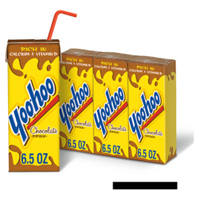 Yoo-hoo Chocolate Drink, 6.5 fl oz boxes, 3 pack - Price Rite