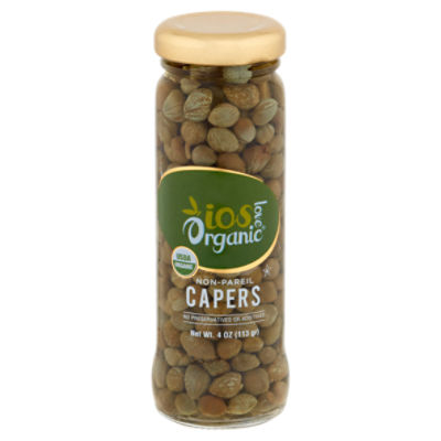 IOS Love Organic Non-Pareil Capers, 4 oz