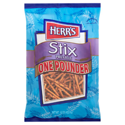 Herr's One Pounder Stix Pretzels, 16 oz - Dearborn