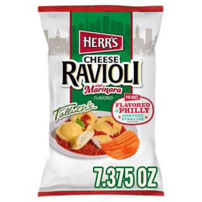 Herr's Cheese Ravioli and Marinara Flavored Potato Chips, 7 3/8 oz ...