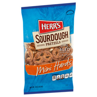 Herr's Mini Hards Sourdough, Pretzels