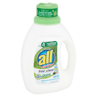 All Free Clear Pure with Stainlifters, Detergent