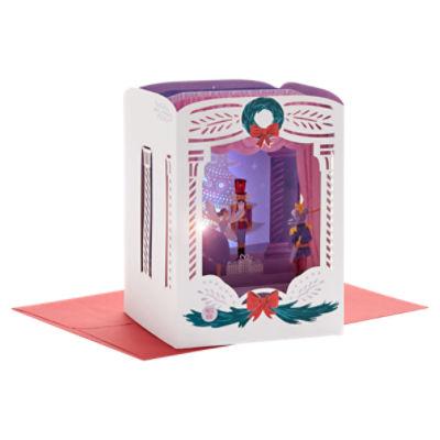 Musical Nutcracker Pop Up, Christmas Card