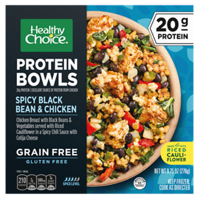 Healthy Choice Power Bowls Spicy Black Bean & Chicken, 9.75 oz - ShopRite