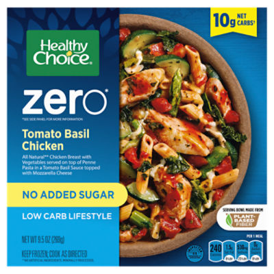 Healthy Choice Zero Tomato Basil Chicken Bowl, Low Carb Lifestyle ...