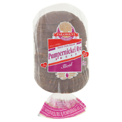 Paramount Bakeries Sliced Pumpernickel Rye Bread, 20 oz