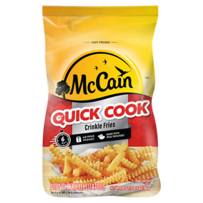 McCain Quick Cook Crinkle Cut French Fried Potatoes, 20 oz - ShopRite