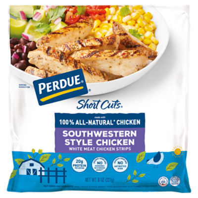 Perdue Short Cuts Grilled Southwestern Style Carved Chicken Breast ...