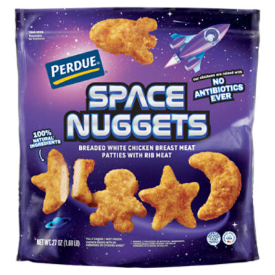 PERDUE® FUN SHAPED® No Antibiotics Ever Chicken Breast Space Nuggets ...