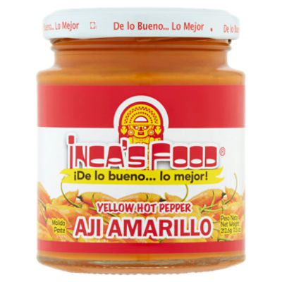Inca's Food Aji Amarillo Yellow Hot Pepper Paste, 7.5 oz - Fairway