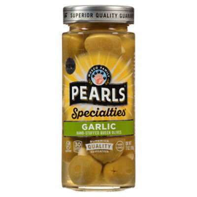 Musco Family Olive Co. Pearls Specialties Garlic Hand-Stuffed Queen ...