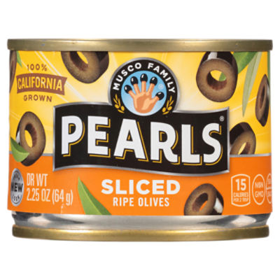 Musco Family Olive Co. Pearls Sliced Ripe Olives, 2.25 oz - Fairway