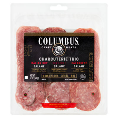 Columbus Charcuterie Trio Salame, 12 oz - Fairway