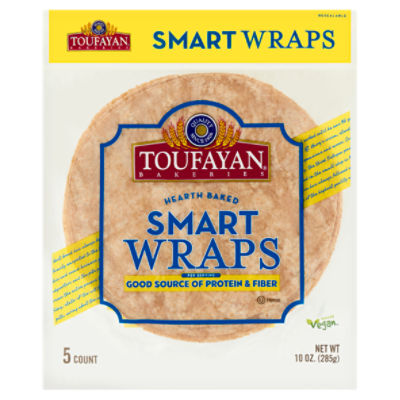 Toufayan Bakeries Low Carb-Low Sodium Wraps, 5 count, 10 oz - ShopRite