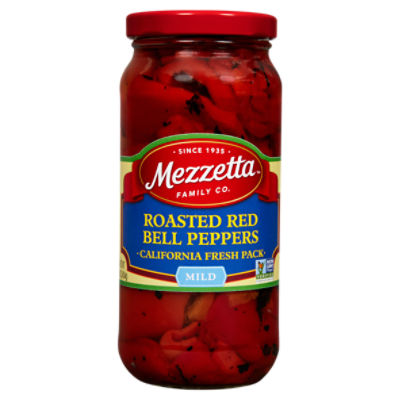 Mezzetta Mild California Roasted Red Bell Peppers Fresh Pack, 16 oz ...
