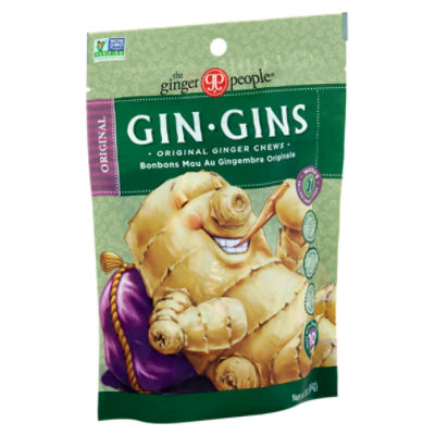 The Ginger People Original Ginger Chews, 3 oz