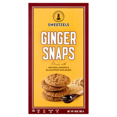 SWEETZELS Ginger Snaps, 10 oz - ShopRite