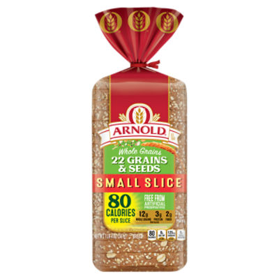 Arnold Whole Grains 22 Grains & Seeds Multigrain Pre-sliced Bread, 18 ...