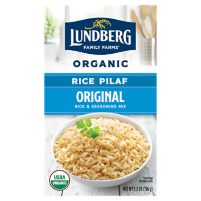 Lundberg Family Farms OG WHITE RICE - PILAF, 5.5 oz - ShopRite