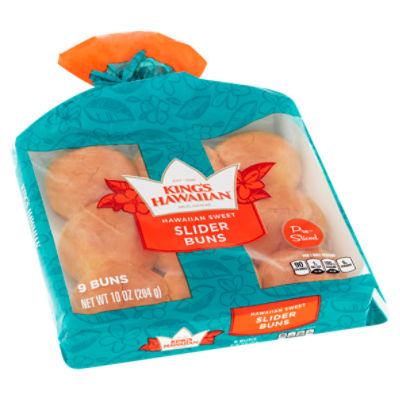 Kings Hawaiian Pre Sliced Hawaiian Sweet Slider Buns