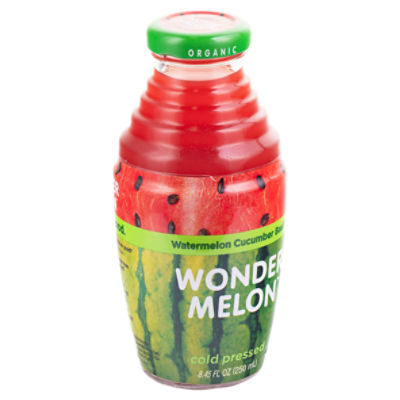 Wonder Melon Watermelon Cucumber Basil Juice, 8.45 fl oz - ShopRite