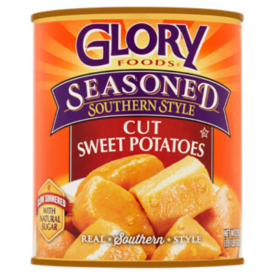 Glory Foods Seasoned Southern Style Cut Sweet Potatoes, 29 oz - Price Rite