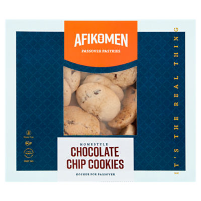 Afikomen Homestyle Chocolate Chip Cookies, 12 oz - ShopRite