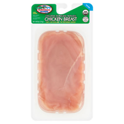 Bell & Evans Organic Boneless, Skinless Chicken Breast, 8 oz - Gourmet