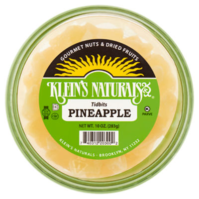 Klein's Naturals Tidbits Pineapple, 10 oz - ShopRite