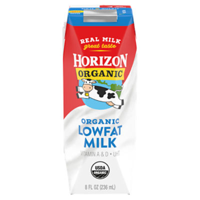 Horizon Organic Lowfat Milk, 8 fl oz - ShopRite