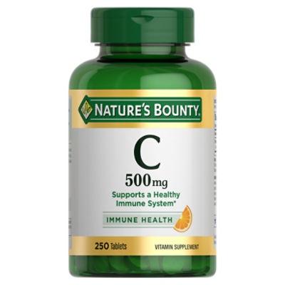 Nature's Bounty Vitamin C, Supports a Healthy Immune System, Vitamin ...