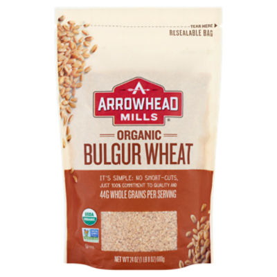 Arrowhead Mills Organic Bulgur Wheat, 24 oz - Fairway