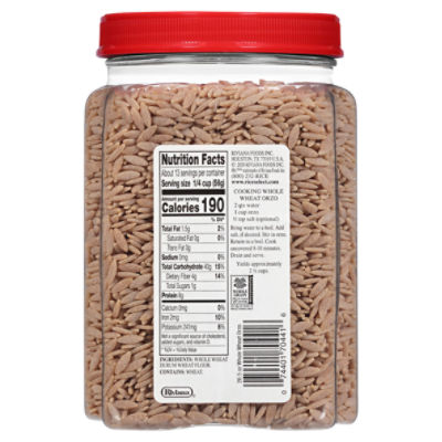 Whole Wheat Orzo Nutrition Facts | Besto Blog