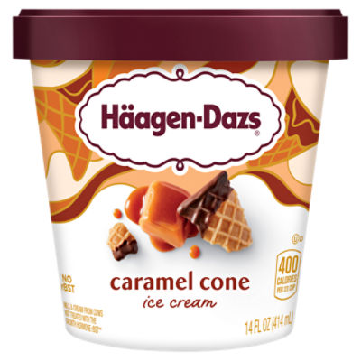 Häagen-Dazs Caramel Cone Ice Cream, 14 fl oz - ShopRite