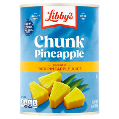 Libby's Chunk, Pineapple