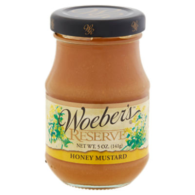 Woeber's Reserve Honey Mustard, 5 oz