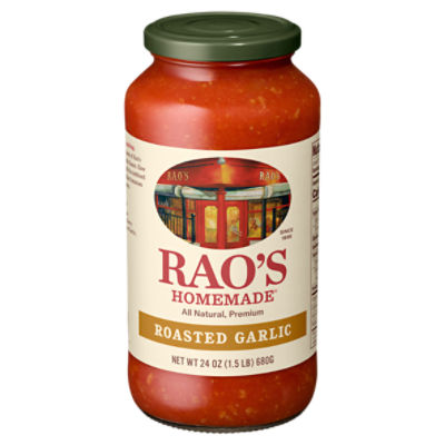 Rao's Roasted Garlic Sauce, 24 oz - ShopRite