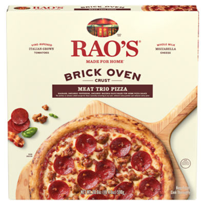 Rao's Brick Oven Crust Meat Trio Pizza, 20.8 oz - ShopRite