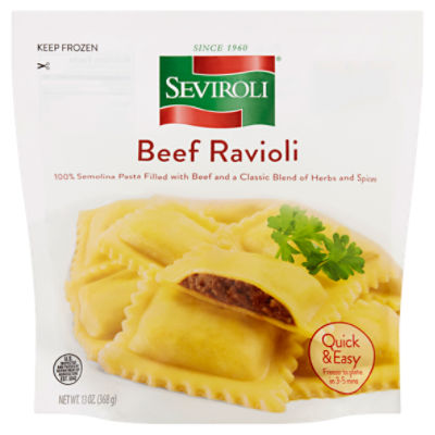 Seviroli Beef Ravioli Pasta, 13 oz - ShopRite