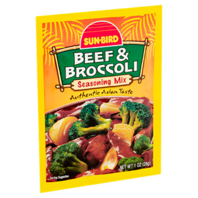 Sunbird Seasoning Mix - Beef & Broccoli