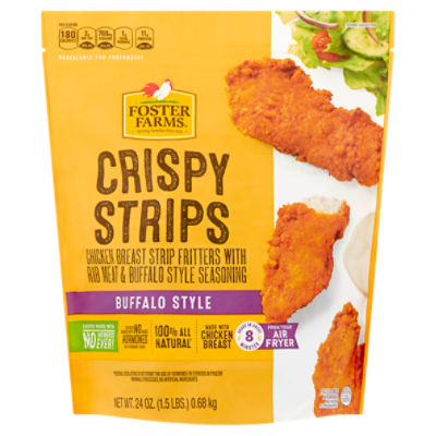 Foster Farms Buffalo Style Crispy Strips, 24 oz - The Fresh Grocer